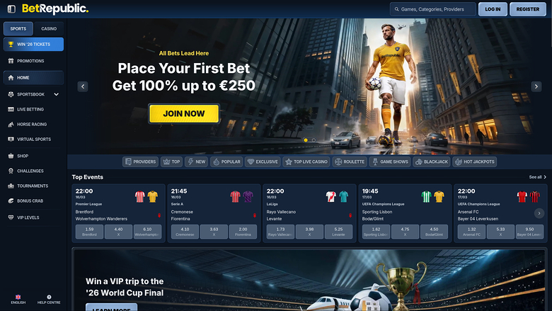 BetRepublic Casino Review & Ratings by Real Players - 2026