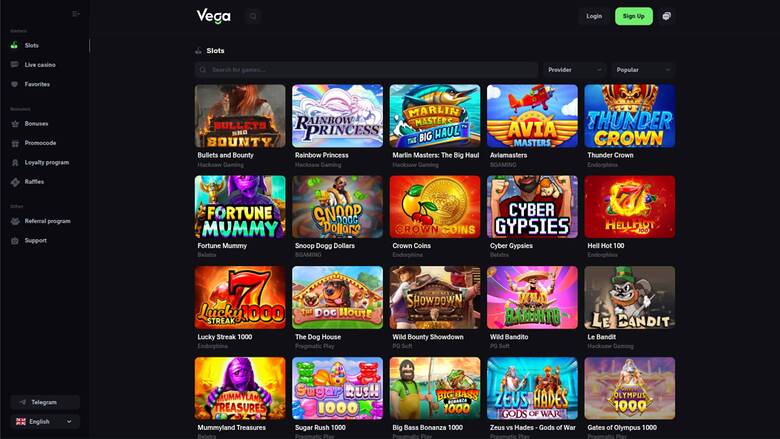 VegaBet Casino Bonus & Revue de VegaBet Casino - 2025