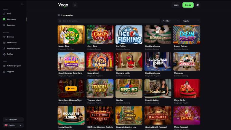 VegaBet Casino Bonus & Revue de VegaBet Casino - 2025