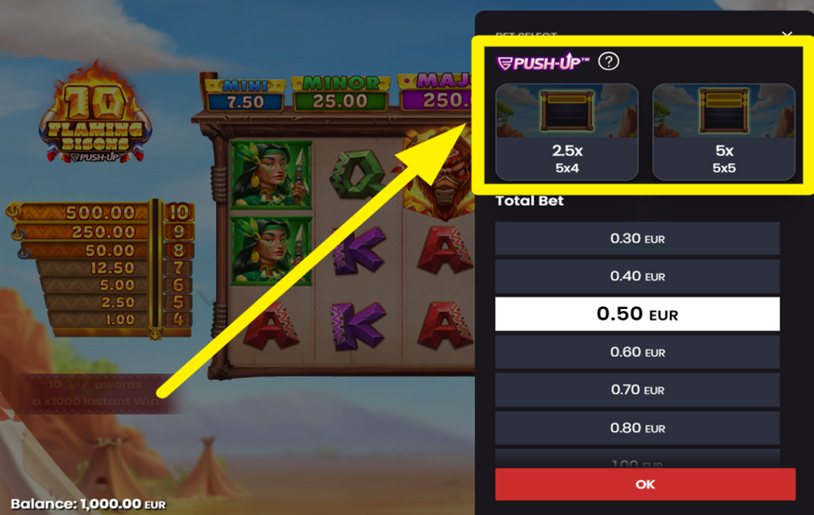 10 Flaming Bisons Slot by Push Gaming | Play for Free