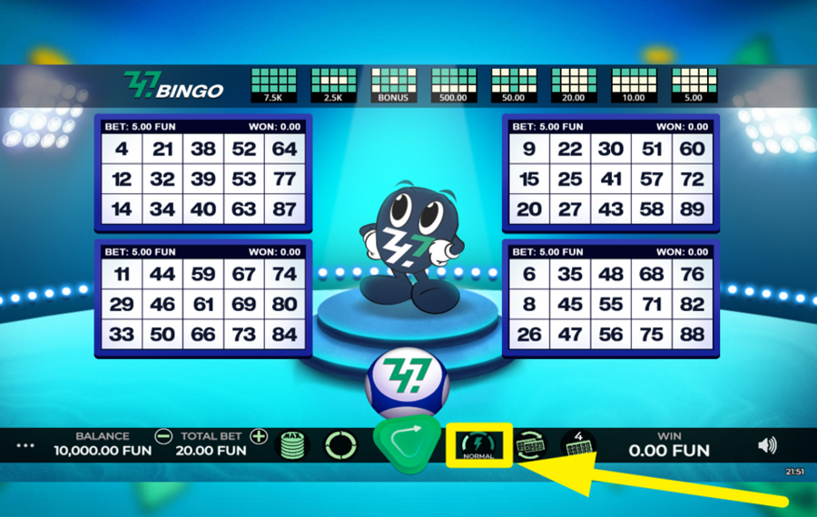 747 Bingo by Caleta Gaming | Play for Free