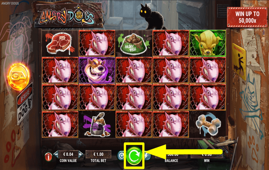 Angry Dogs Slot by GameArt | Play for Free