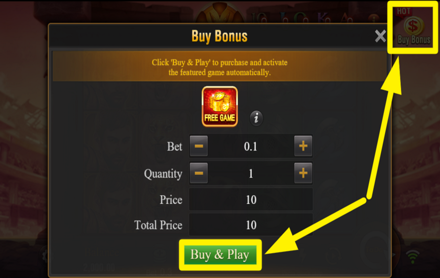 Arena Fighter Slot by TaDa Gaming | Play for Free