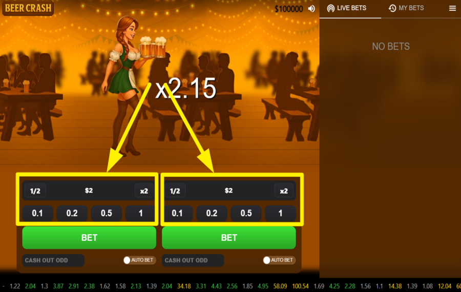 Beer Crash par Astriona | Jouer gratuitement