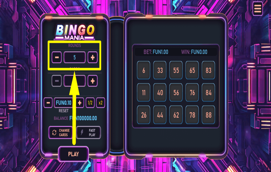 Bingo Mania by Urgent Games | Play for Free
