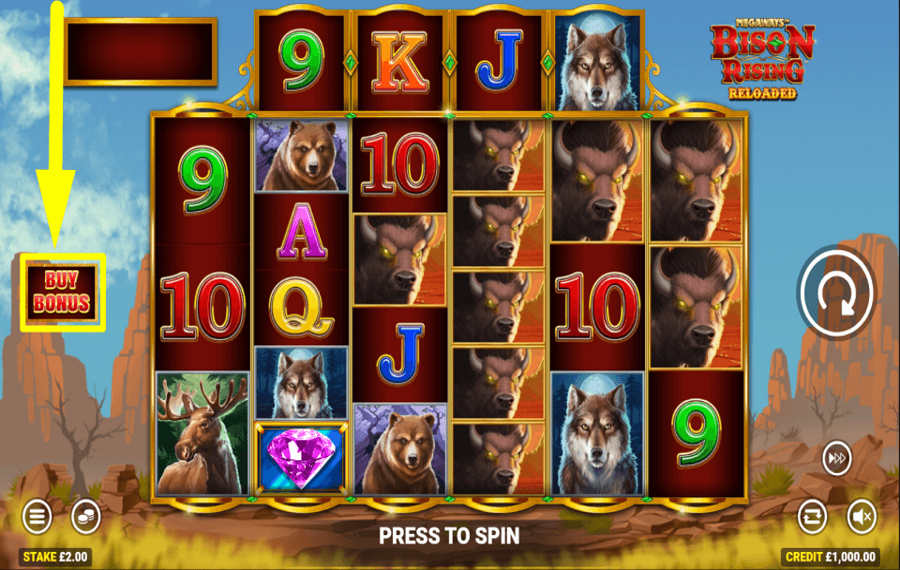 Bison Rising Reloaded Megaways Slot by Blueprint Gaming | Play for Free