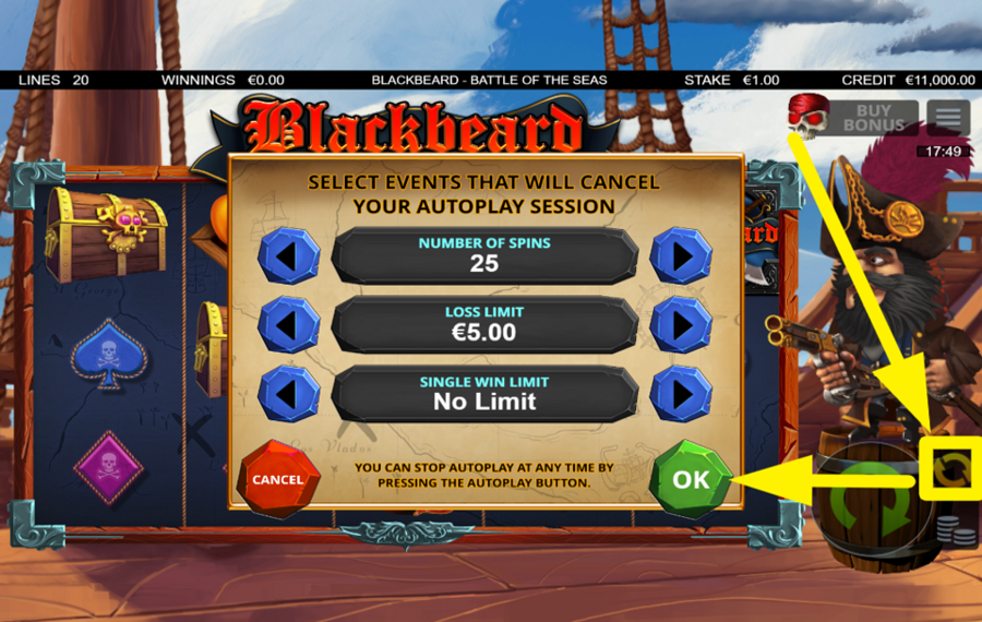 Blackbeard Battle Of The Seas Slot by Bulletproof Games | Play for Free