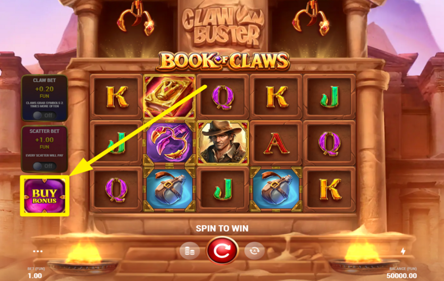 Book Of Claws Slot by Clawbuster | Play for Free