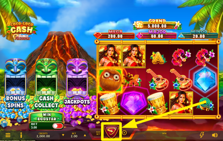 Coco Loco Cash Slot by Neon Valley Studios | Play for Free