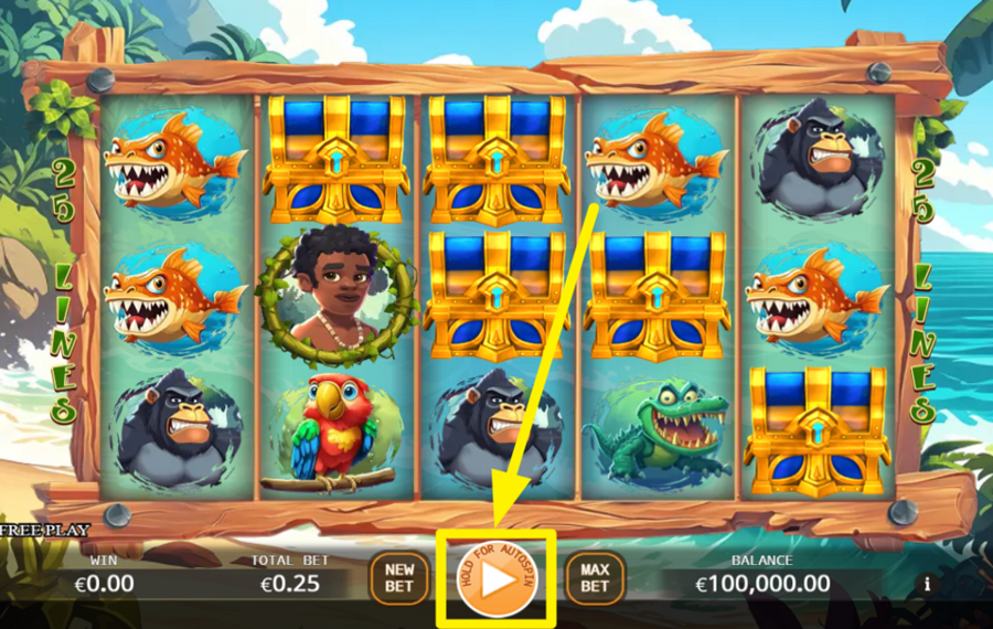 Desert Island Adventure Lock 2 Spin Slot by KA Gaming | Play for Free