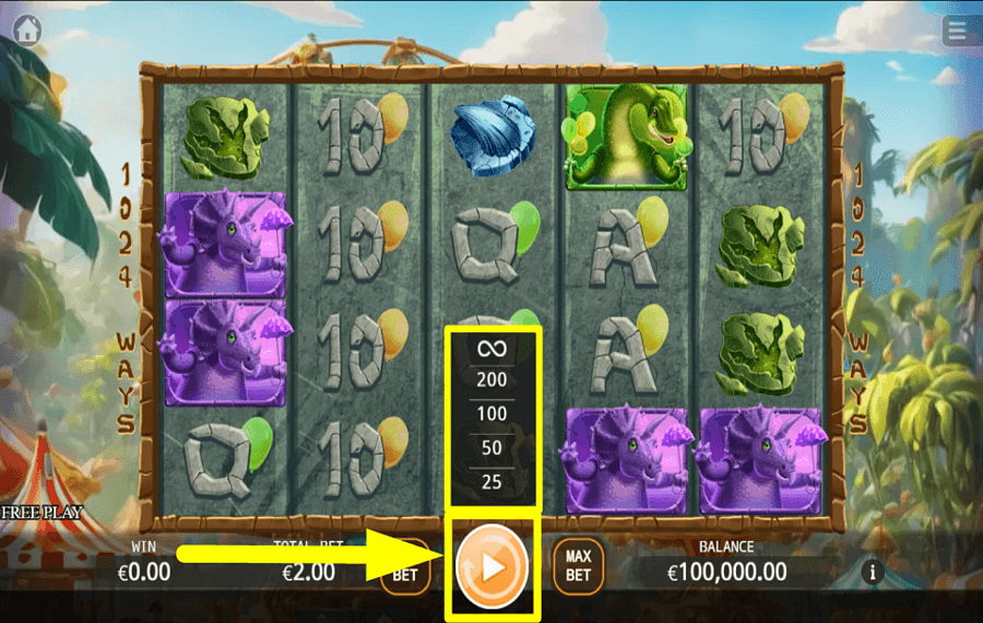 Dinosaur Carnival Slot by KA Gaming | Play for Free