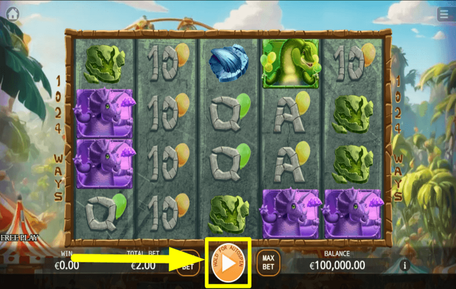 Dinosaur Carnival Slot by KA Gaming | Play for Free