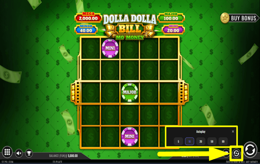 Dolla Dolla Bill Mo Money Slot by Iron Dog Studio | Play for Free