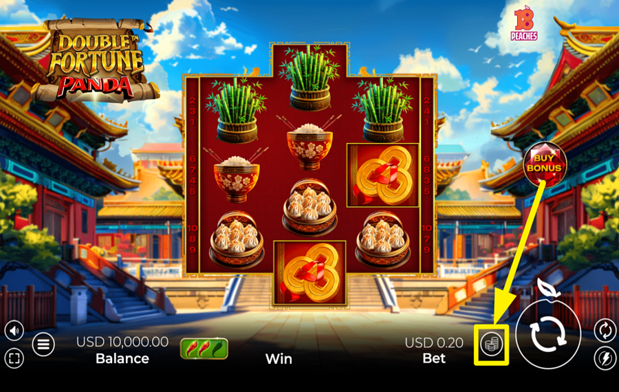 Double Fortune Panda Slot by 18Peaches | Play for Free