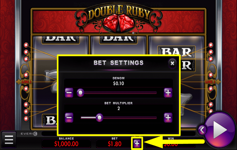 Double Ruby Slot by Everi | Play for Free