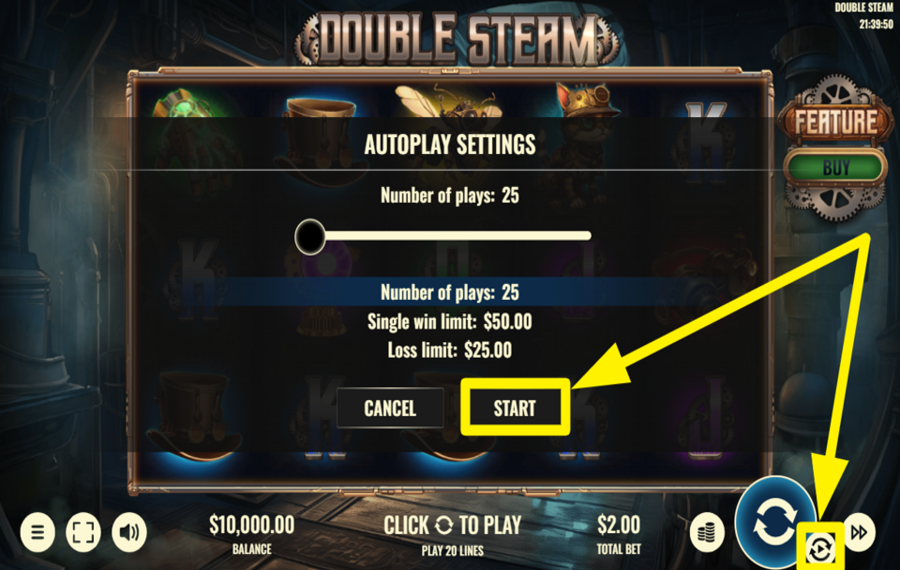 Double Steam Slot by Platipus Gaming | Play for Free