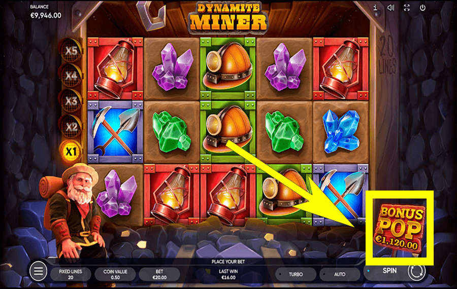 Dynamite Miner Slot by Endorphina | Play for Free