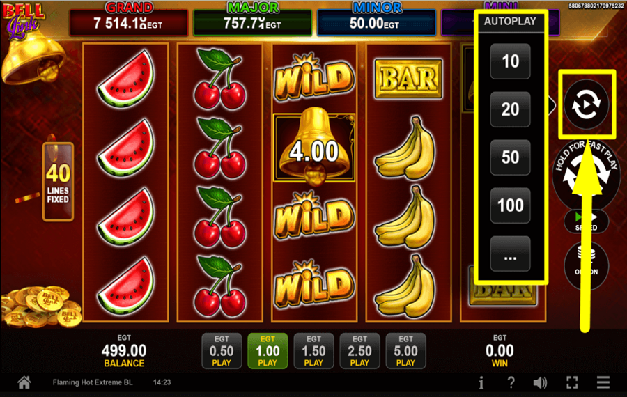 Flaming Hot Extreme Bell Link Slot by EGT Digital | Play for Free