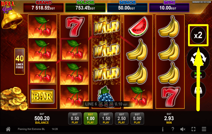Flaming Hot Extreme Bell Link Slot by EGT Digital | Play for Free