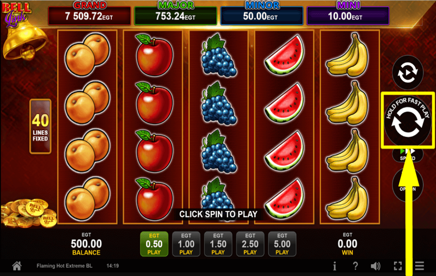 Flaming Hot Extreme Bell Link Slot by EGT Digital | Play for Free