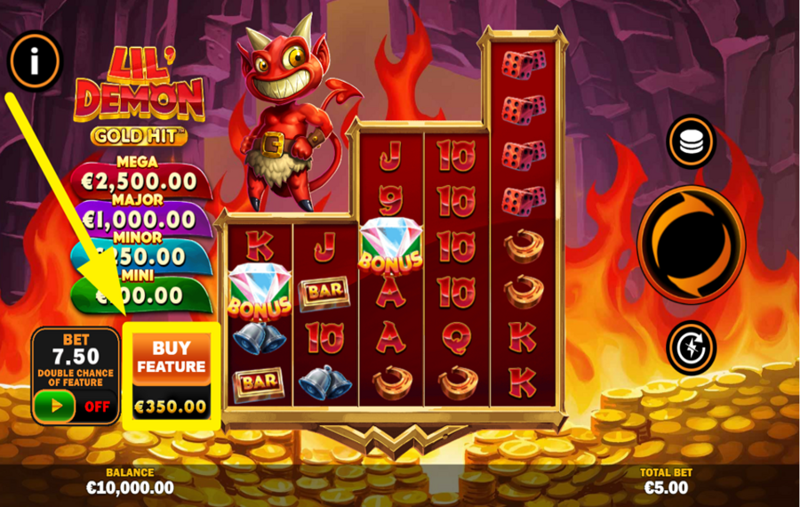 Gold Hit Lil Demon Slot by Playtech | Play for Free (RTP: 95.71%)