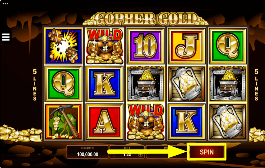 Слот Gopher Gold от Games Global | Играйте Бесплатно