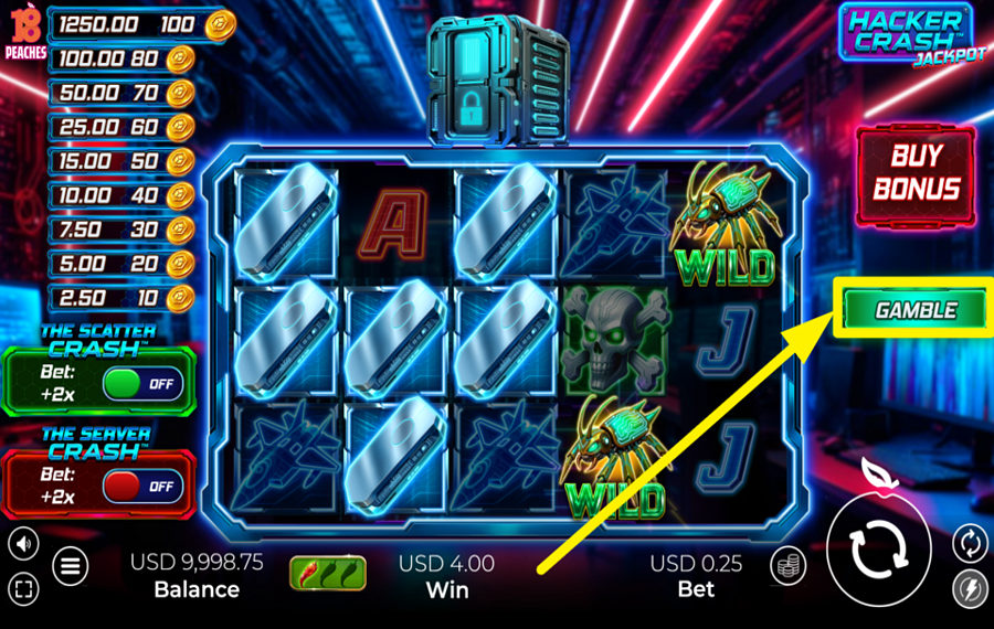 Hacker Crash Jackpot Slot by 18Peaches | Play for Free