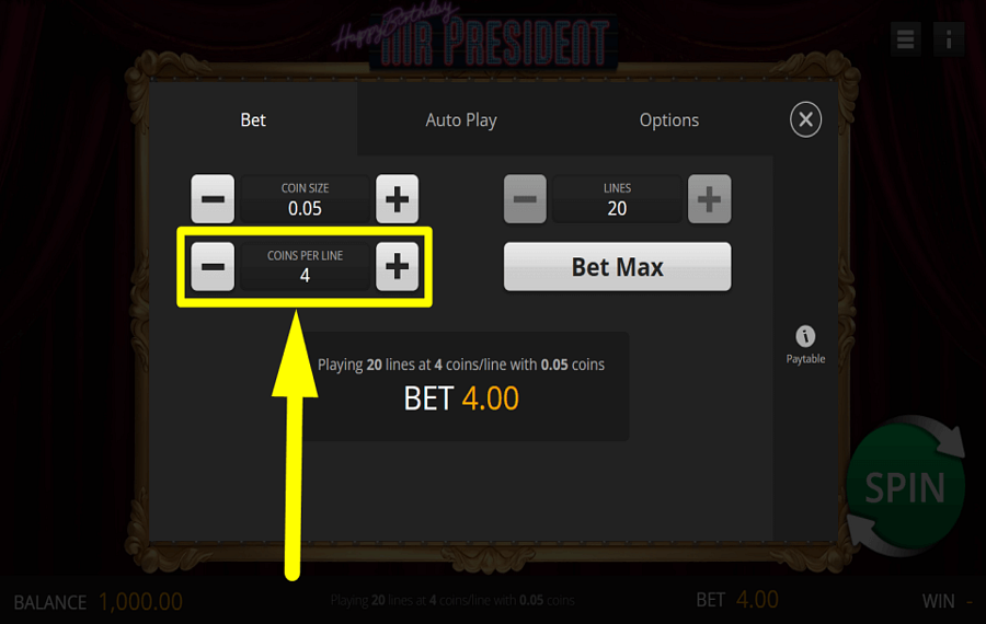Happy Birthday Mr President Slot by Genii | Play for Free