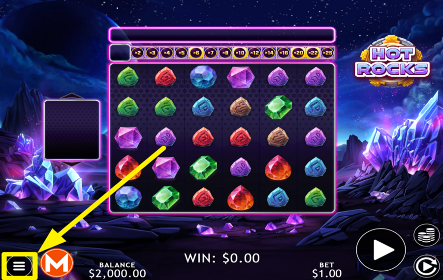 Tragamonedas Hot Rocks por Massive Studios | Jugar Gratis