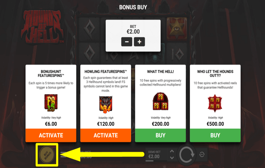 Hounds Of Hell Slot by Hacksaw Gaming | Play for Free (RTP: 96.29%)