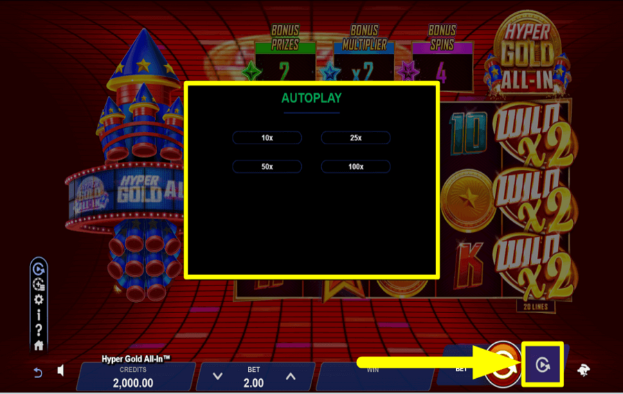Hyper Gold All In Slot by Gameburger Studios | Play for Free