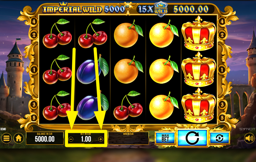 Imperial Wild 5000 Slot by SYNOT Games | Play for Free