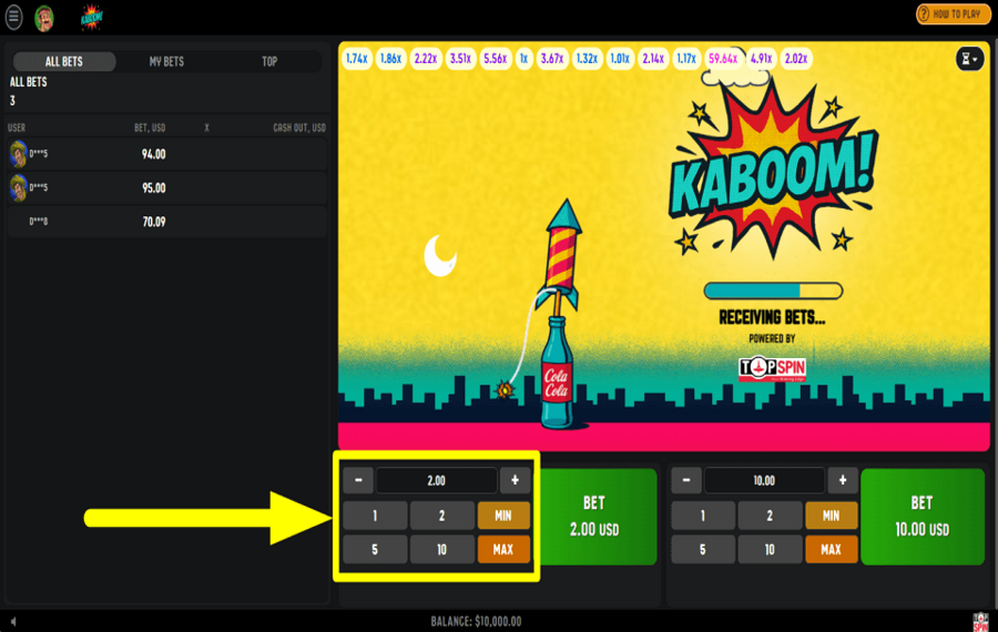 Kaboom by TopSpin Games | Play for Free