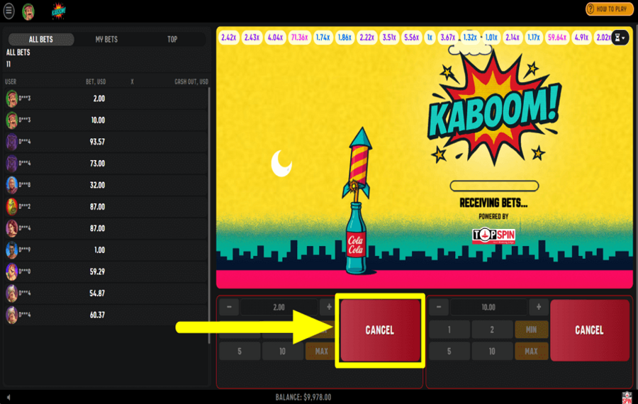 Kaboom by TopSpin Games | Play for Free