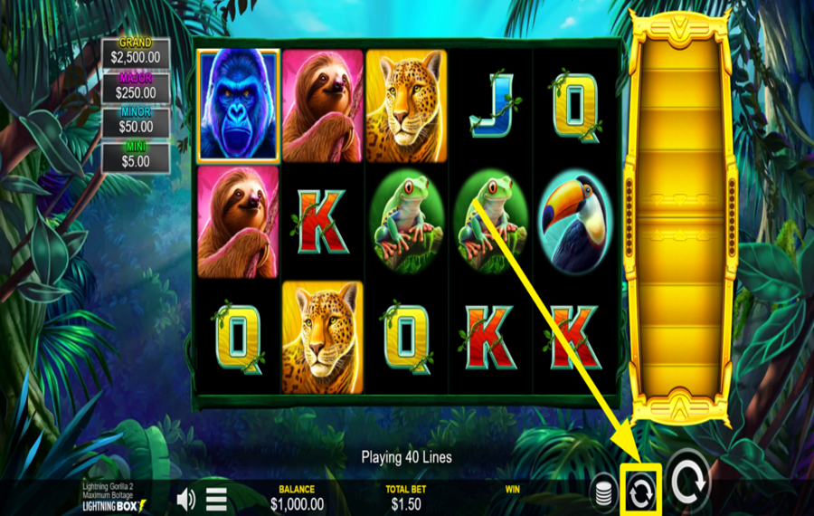 Lightning Gorilla 2 Slot by Lightning Box Games | Play for Free