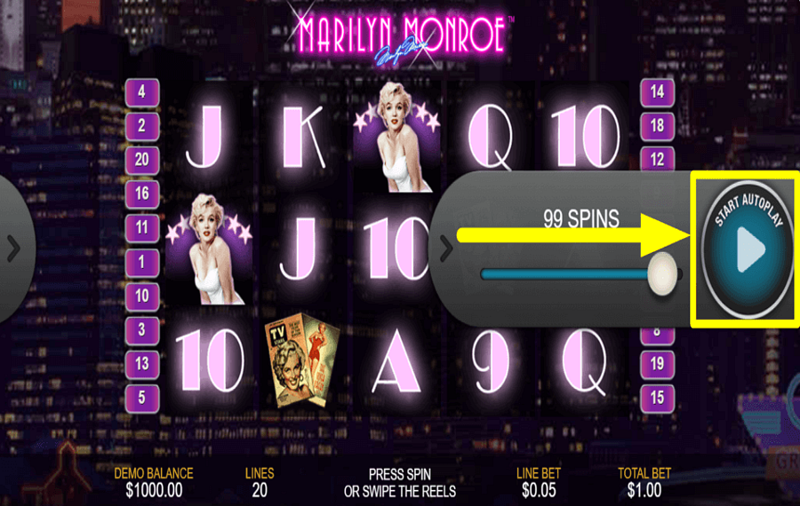 Marilyn Monroe Slot by Playtech | Play for Free