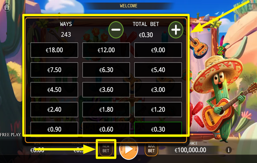 Mexican Cactus Slot by KA Gaming | Play for Free