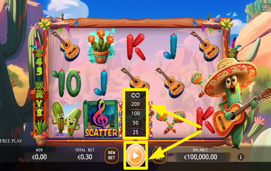 Mexican Cactus Slot by KA Gaming | Play for Free