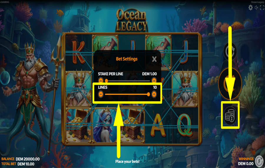 Machine à Sous Ocean Legacy par Mancala Gaming | Jouer gratuitement