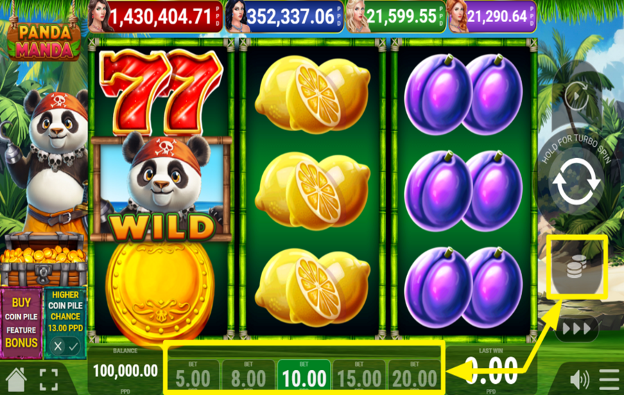 Panda Manda Slot by PatePlay | Play for Free