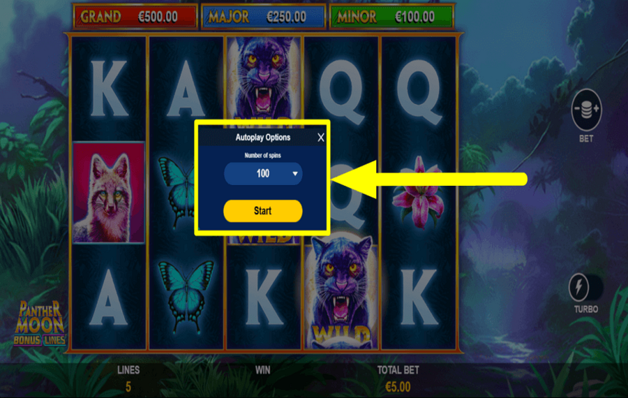 Panther Moon Bonus Lines Slot by Playtech | Play for Free