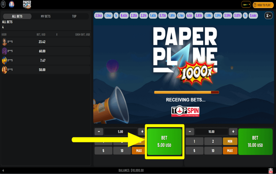 Paper Plane by TopSpin Games | Play for Free