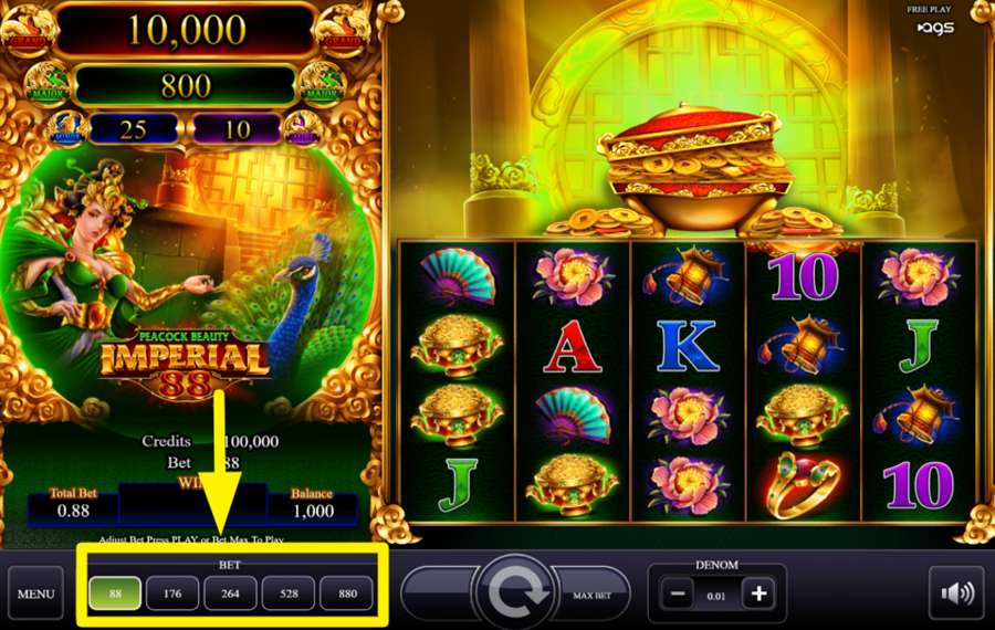 Peacock Beauty Slot by AGS | Play for Free