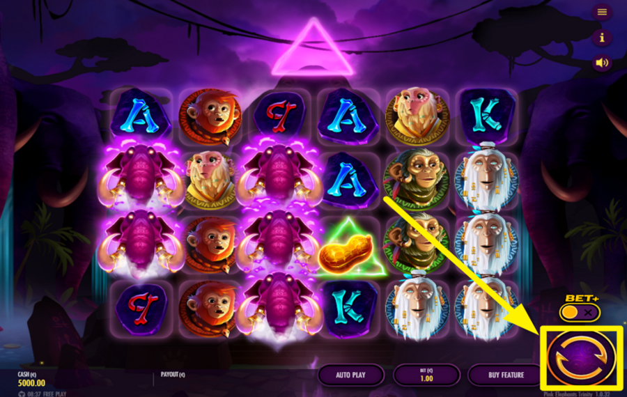 Pink Elephants Trinity Slot by Thunderkick | Play for Free