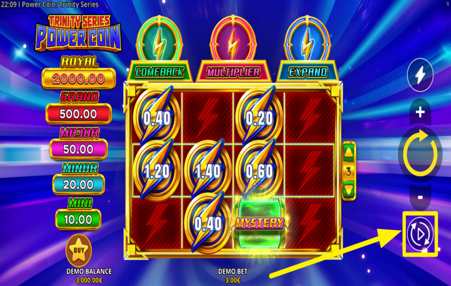 Power Coin Trinity Series Slot by Fugaso | Play for Free