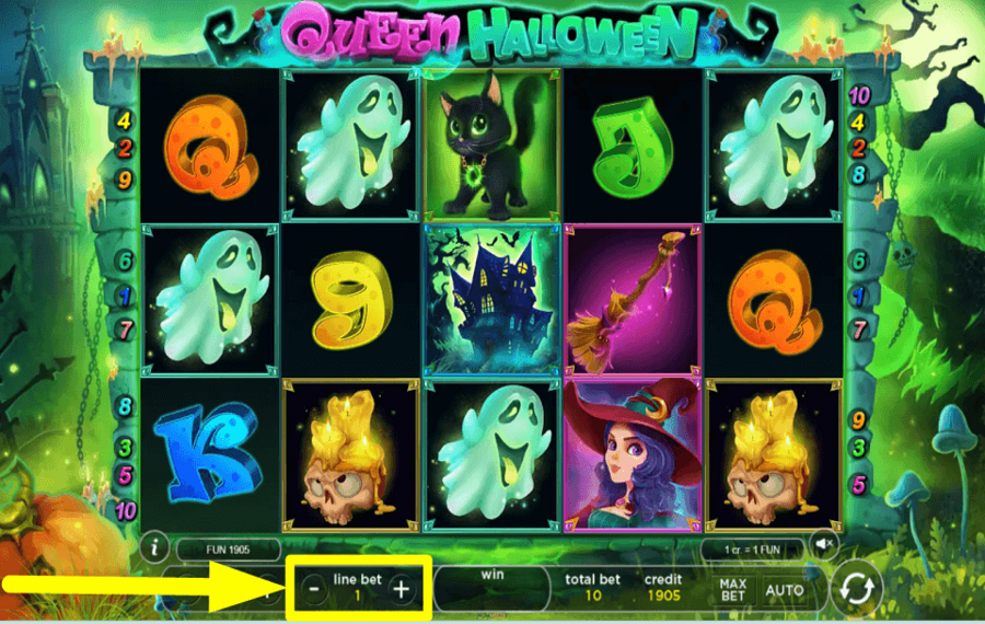 Queen Halloween Slot by NGM Games | Play for Free