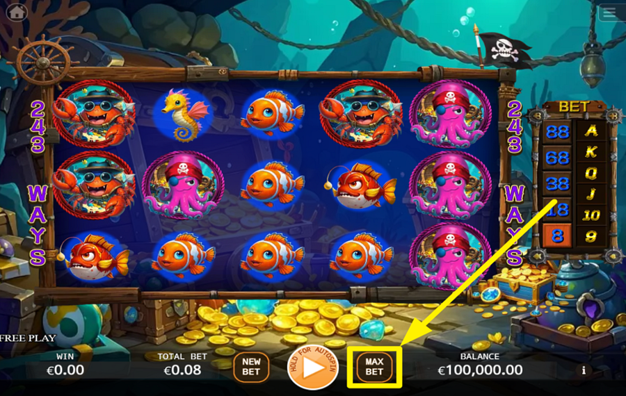 Shark Treasure Slot by KA Gaming | Play for Free