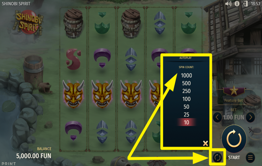 Shinobi Spirit Slot by PrintStudios | Play for Free