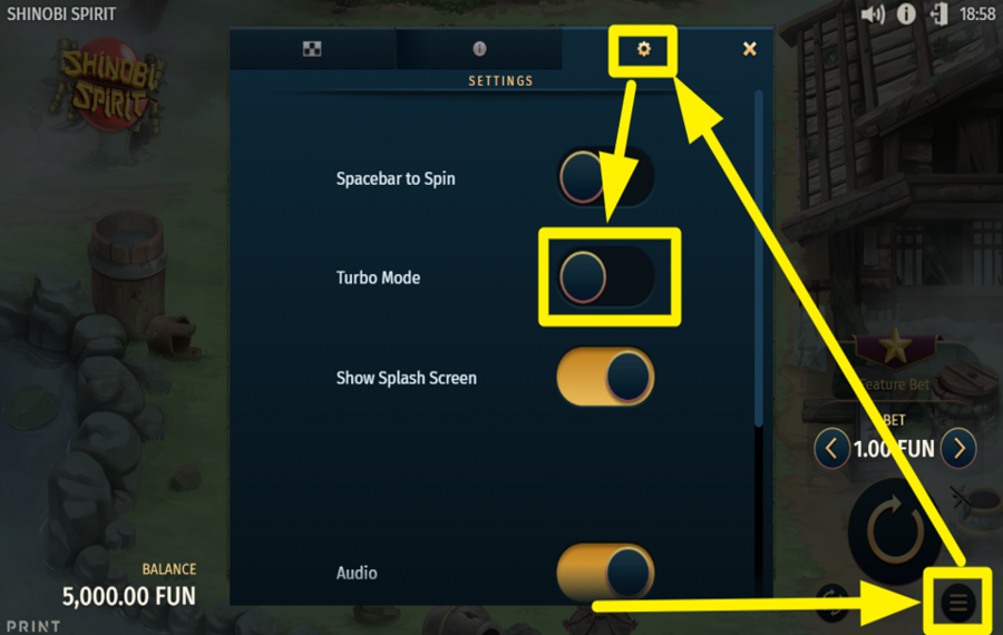 Shinobi Spirit Slot by PrintStudios | Play for Free