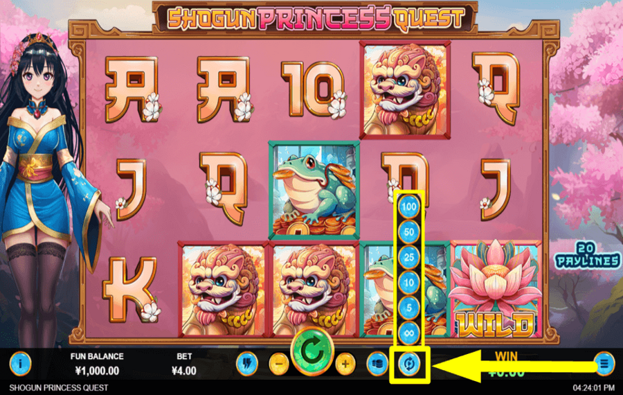 Shogun Princess Quest Slot by RTG | Play for Free